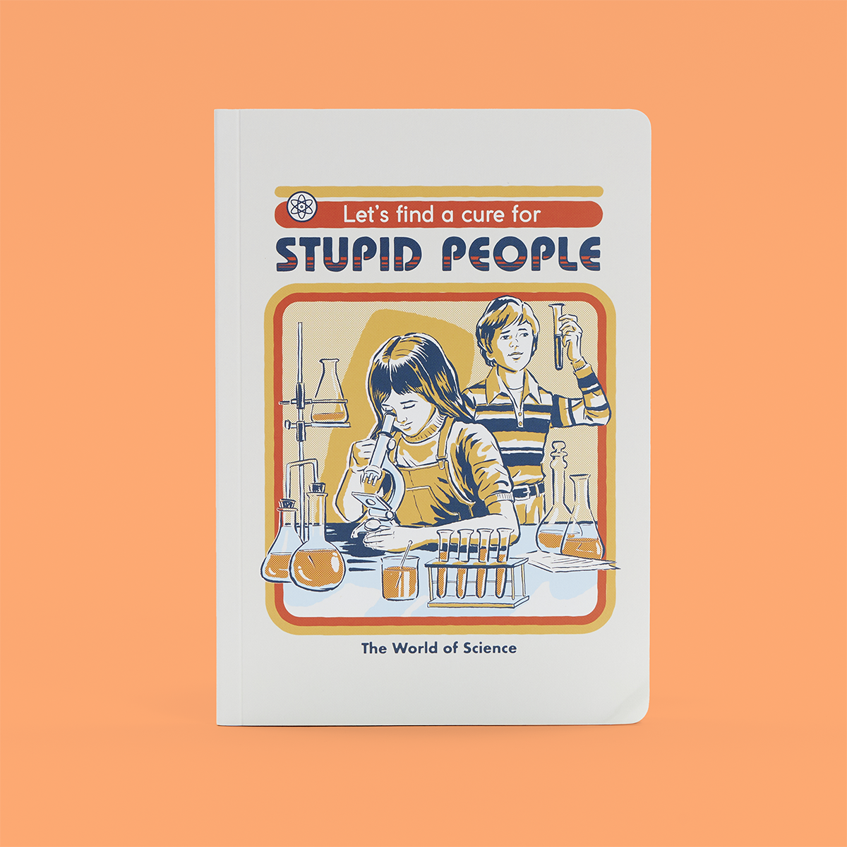 A5 Cure For Stupid People Notebook – Scribbler Cards & Gifts