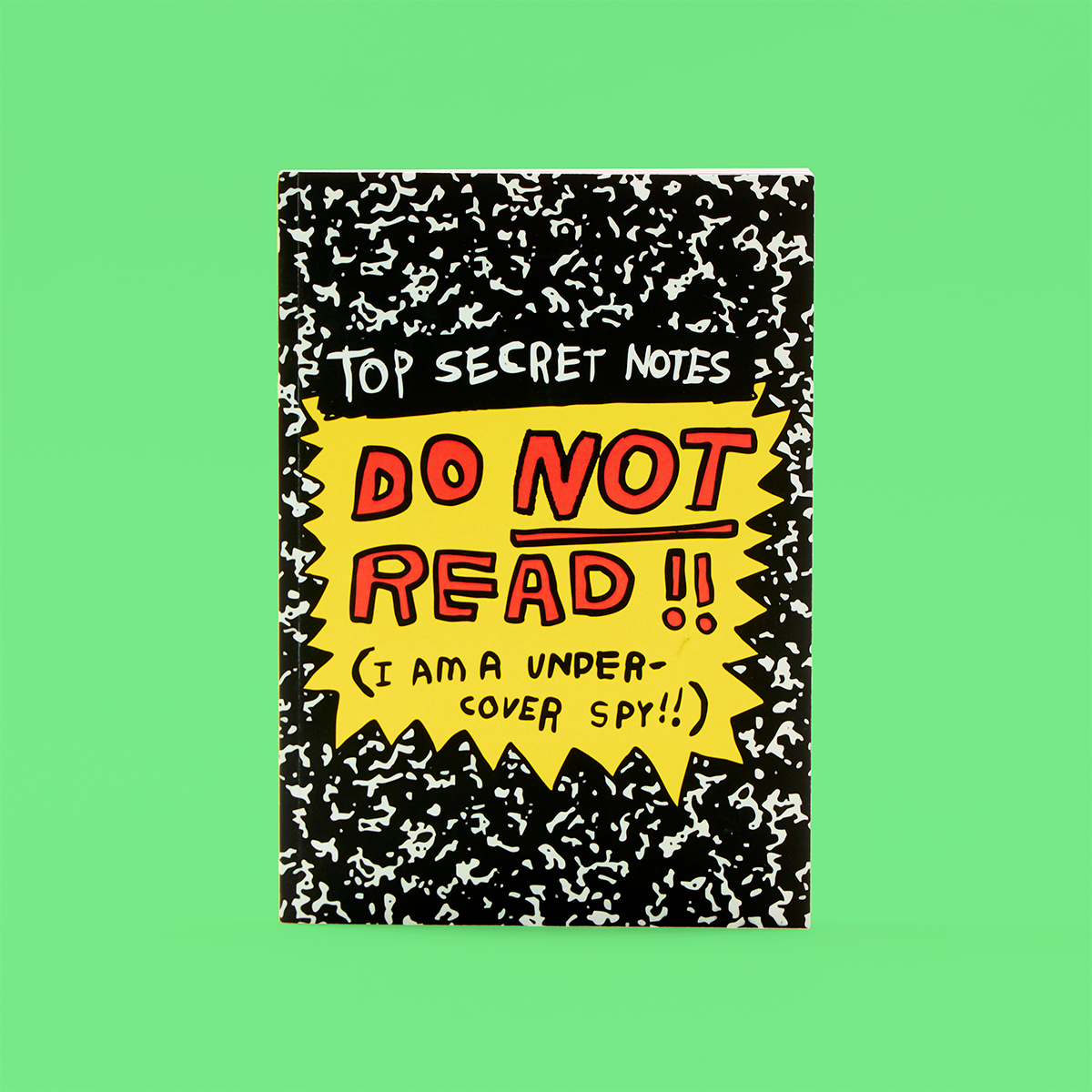 Zoe Bread Top Secret A5 Notebook – Scribbler Cards & Gifts