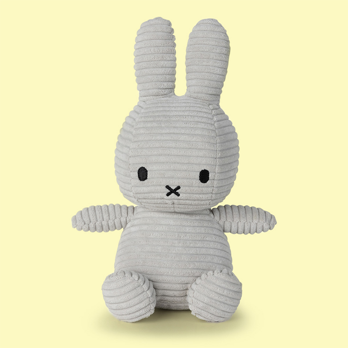Miffy Corduroy ECO Soft Grey Plush – Scribbler Cards & Gifts
