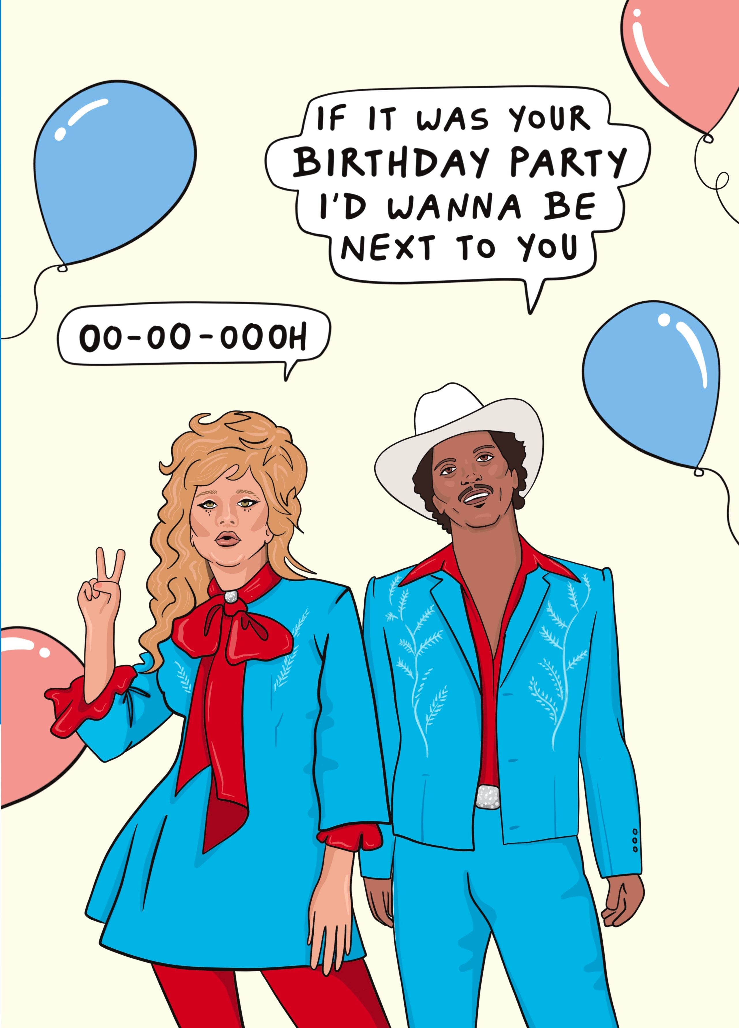 Funny Birthday Card - Lady Gaga Bruno Mars - Die With A Smile ...