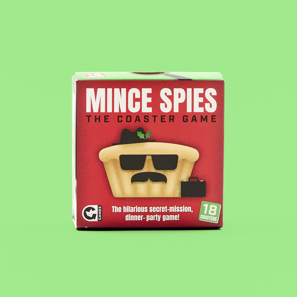 Mince Spies: The Coaster Game – Scribbler Cards & Gifts