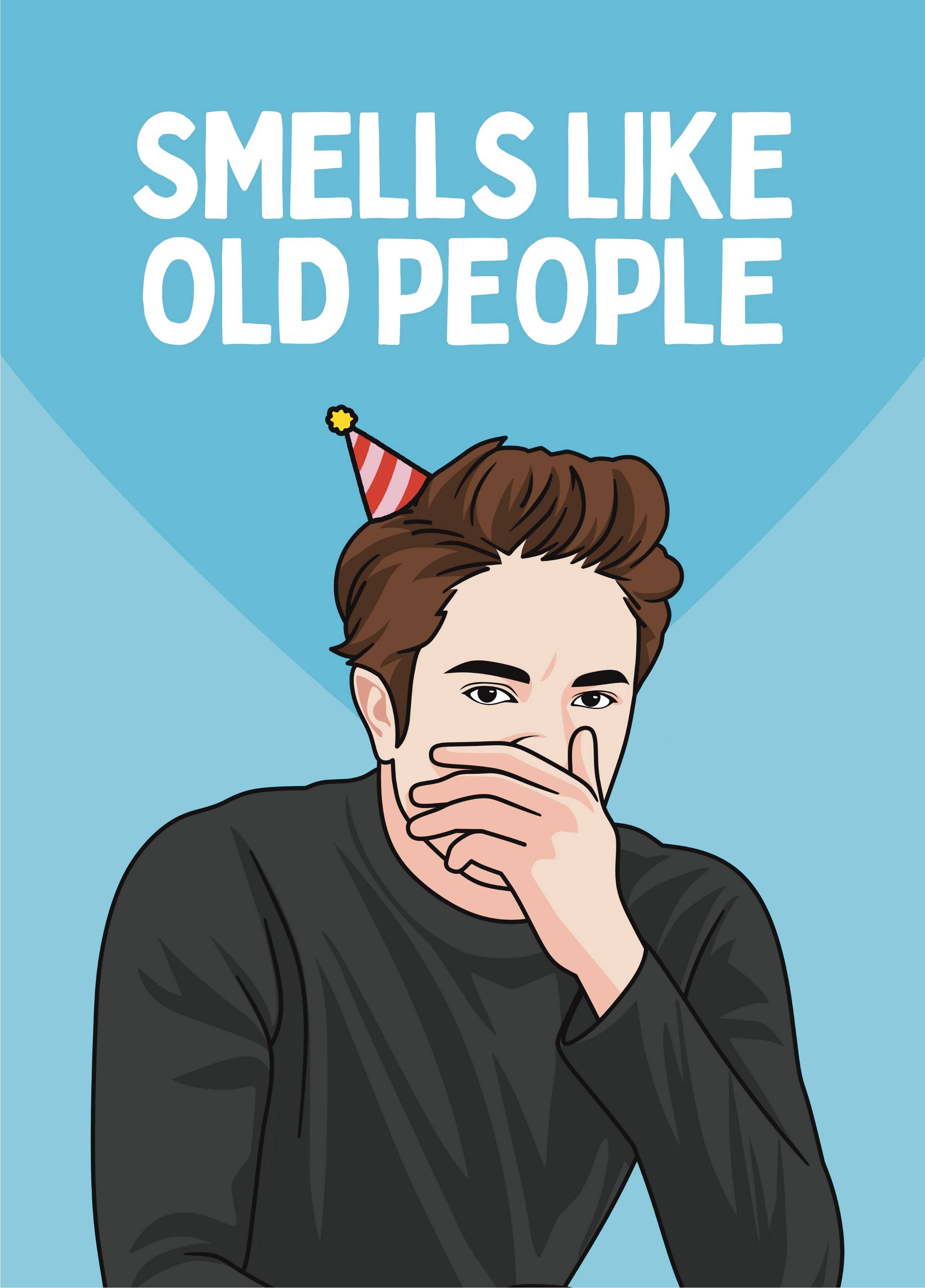 Smells Like Old People – Scribbler Cards & Gifts