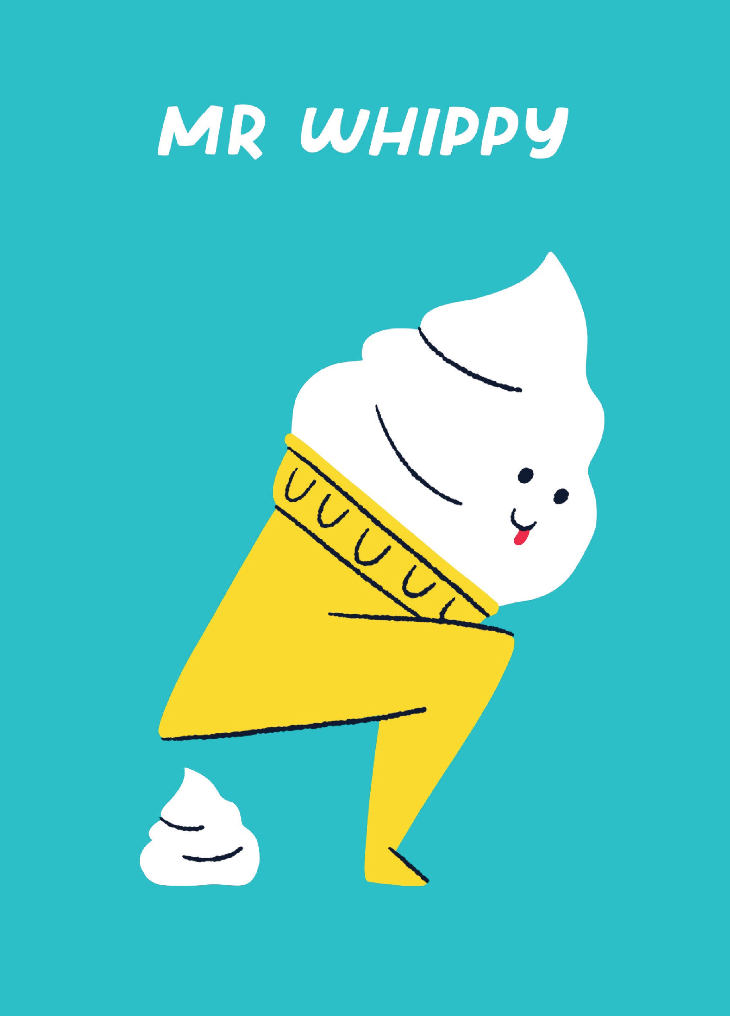 Mr Whippy Card – Scribbler Cards & Gifts