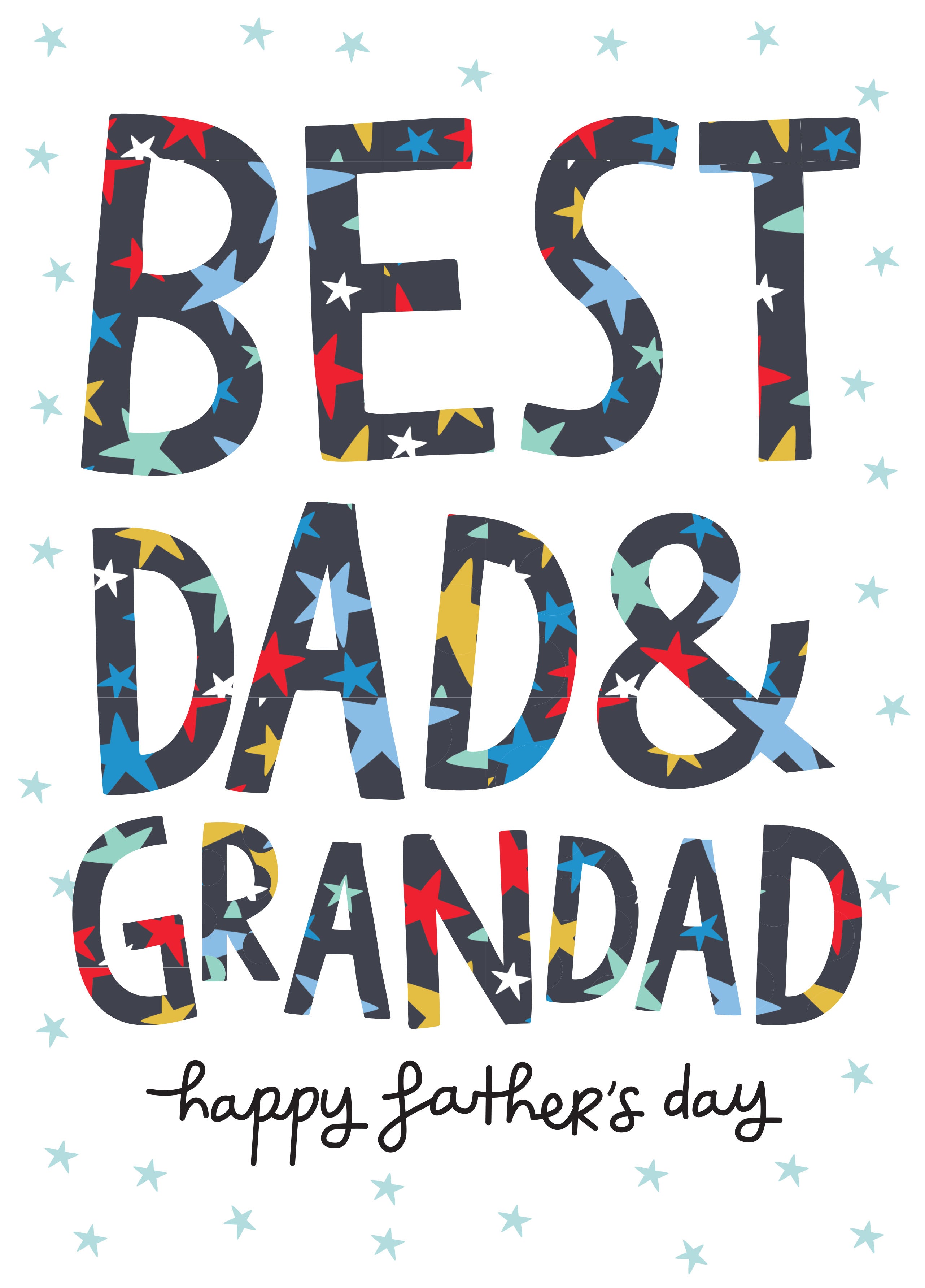 Best Dad & Grandad Card – Scribbler Cards & Gifts