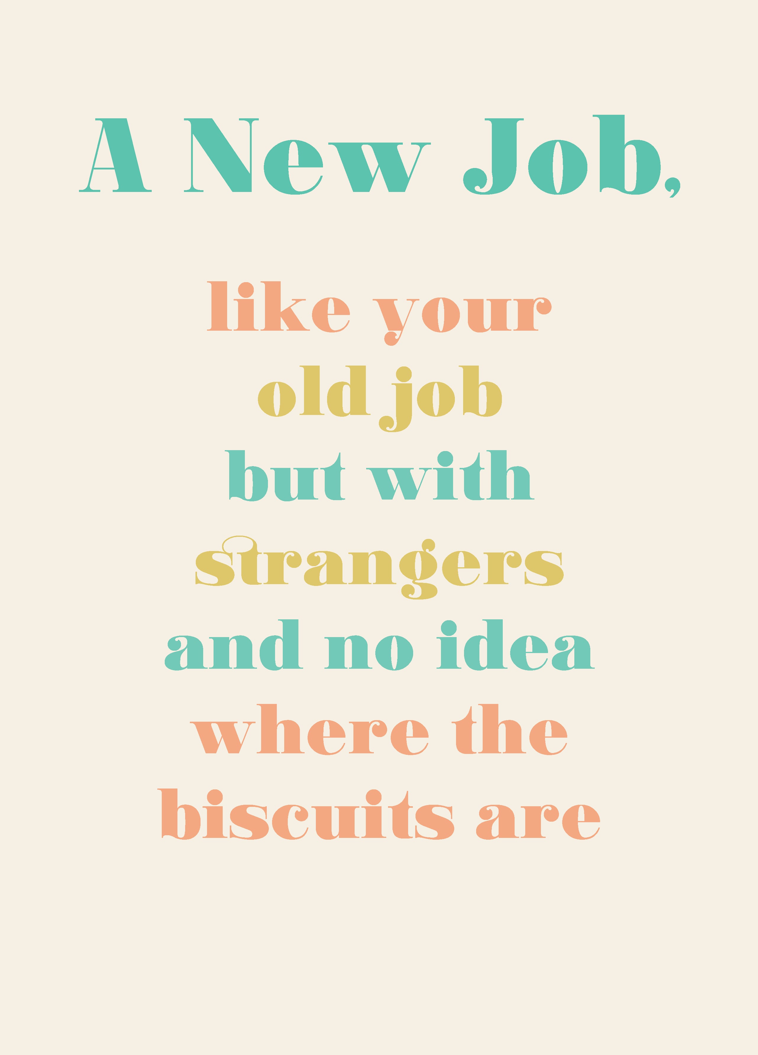 Funny New Job Cards - Good Luck In Your New Job – Scribbler Cards & Gifts