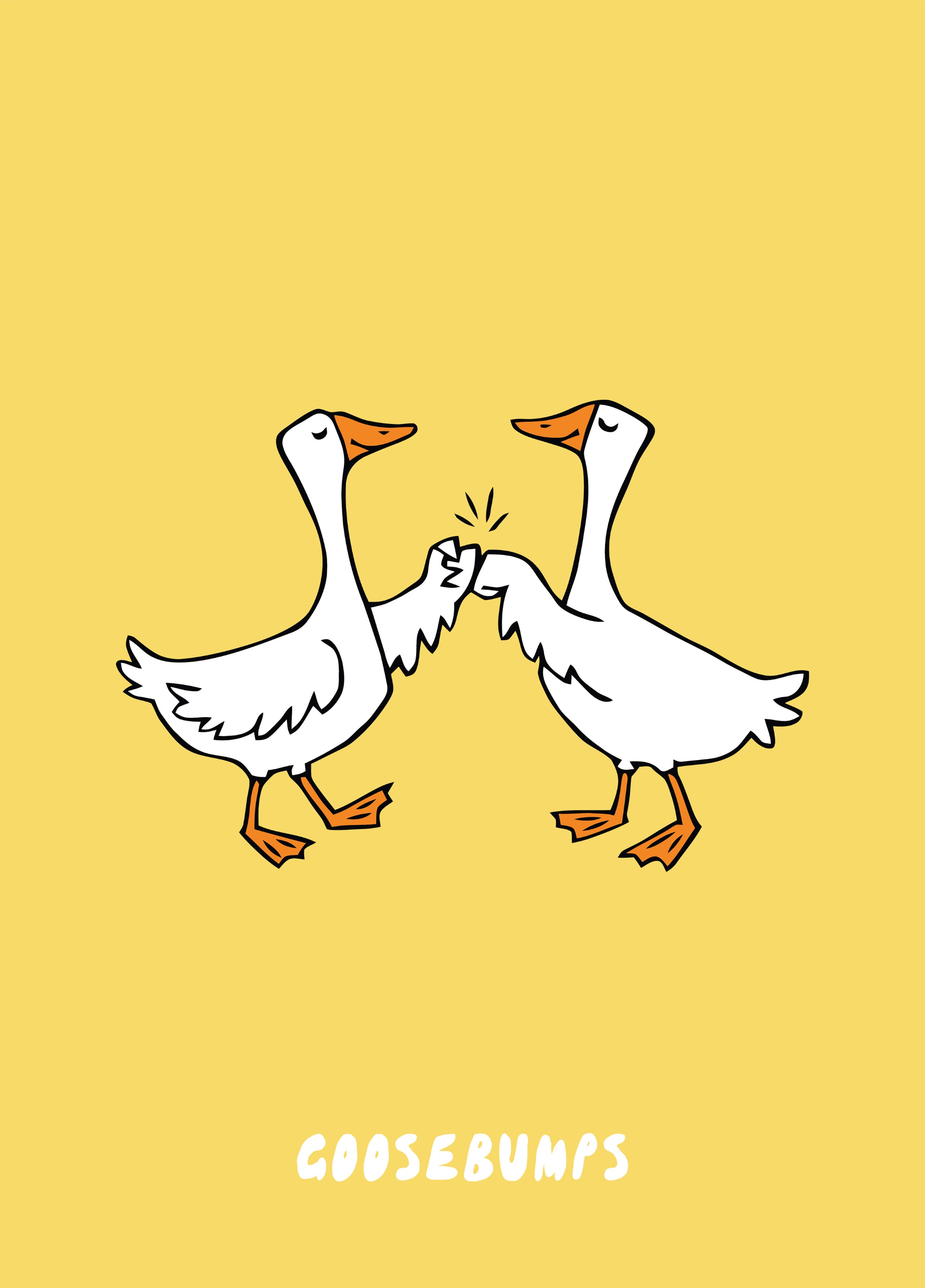 Funny Goosebumps Pun – Scribbler Cards & Gifts