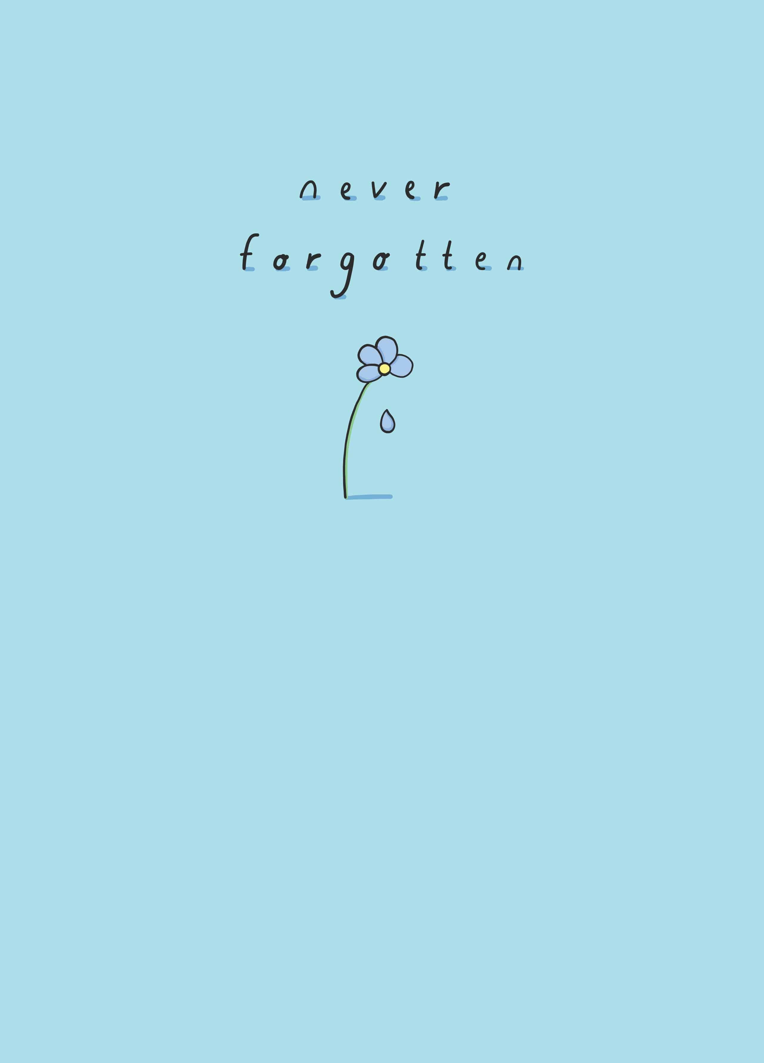 Never Forgotten Card – Scribbler Cards & Gifts