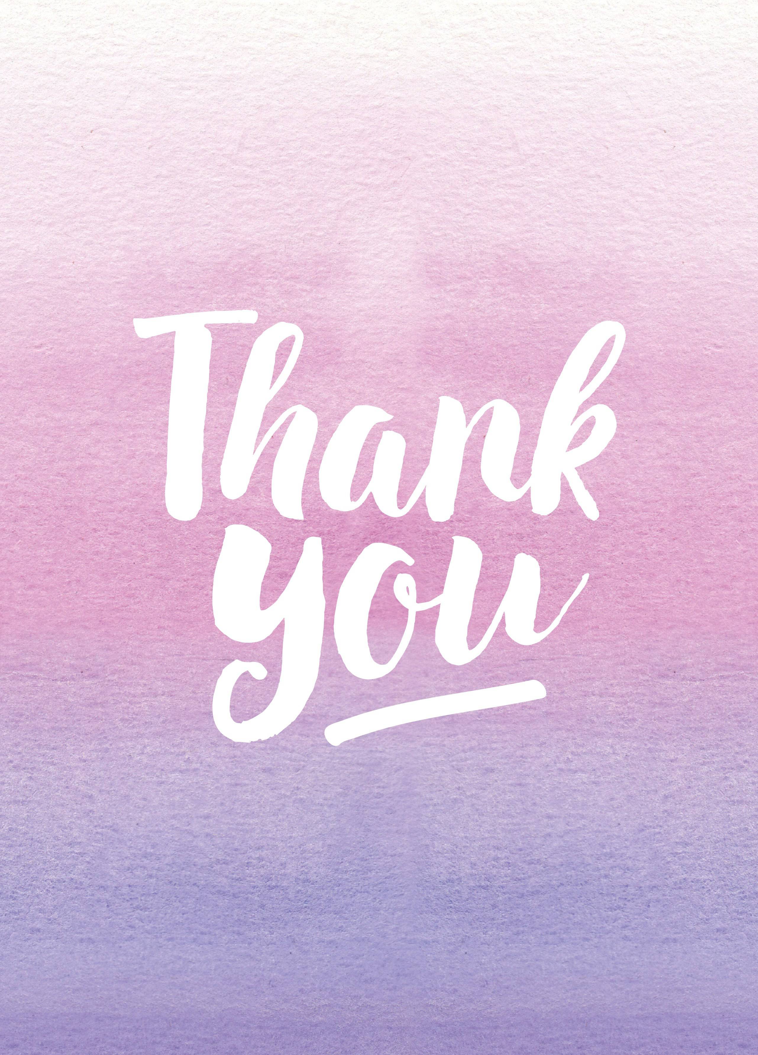 Thank You Purple Rainbow Card – Scribbler Cards & Gifts