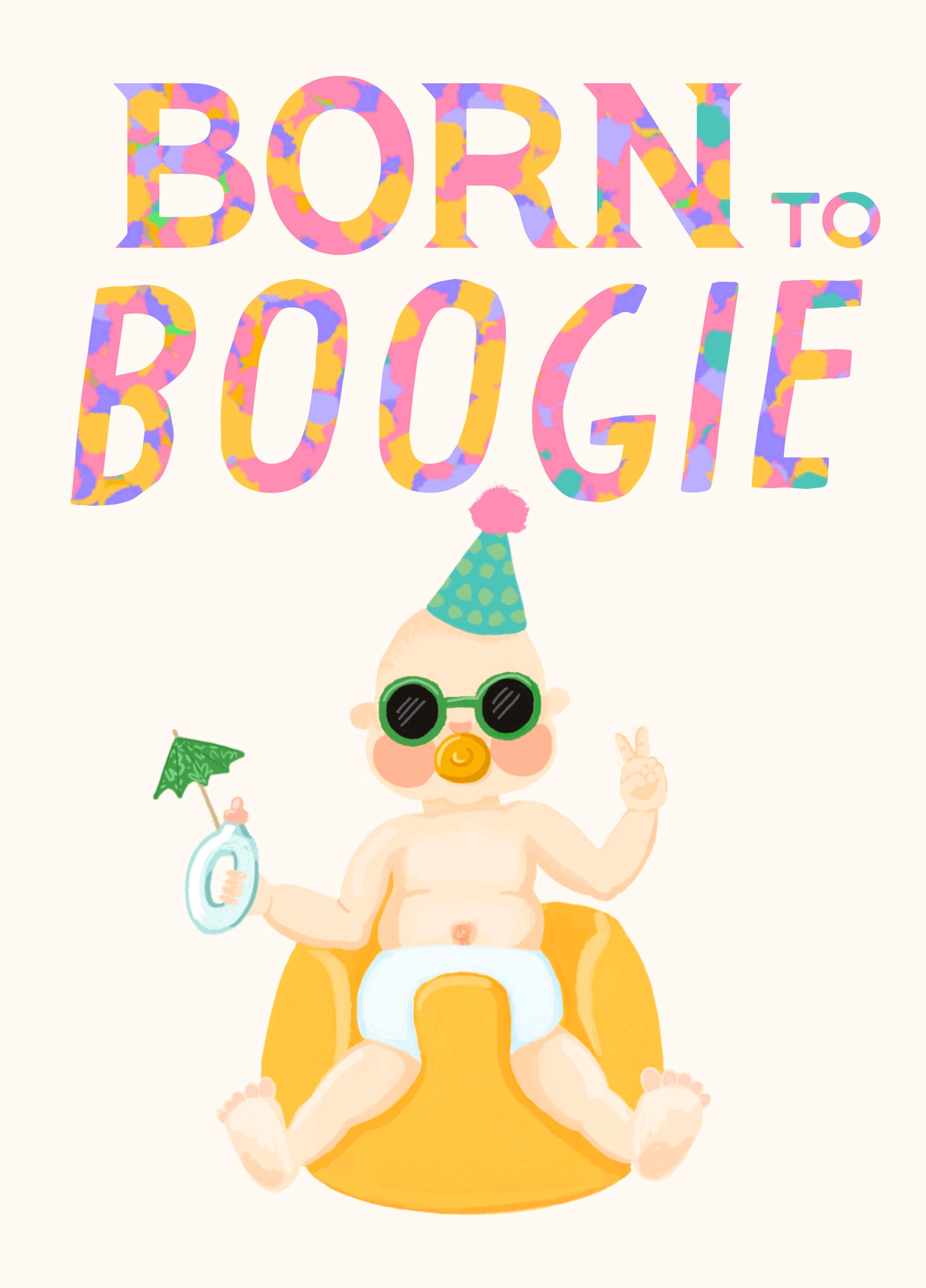 Born To Boogie Birthday – Scribbler Cards & Gifts