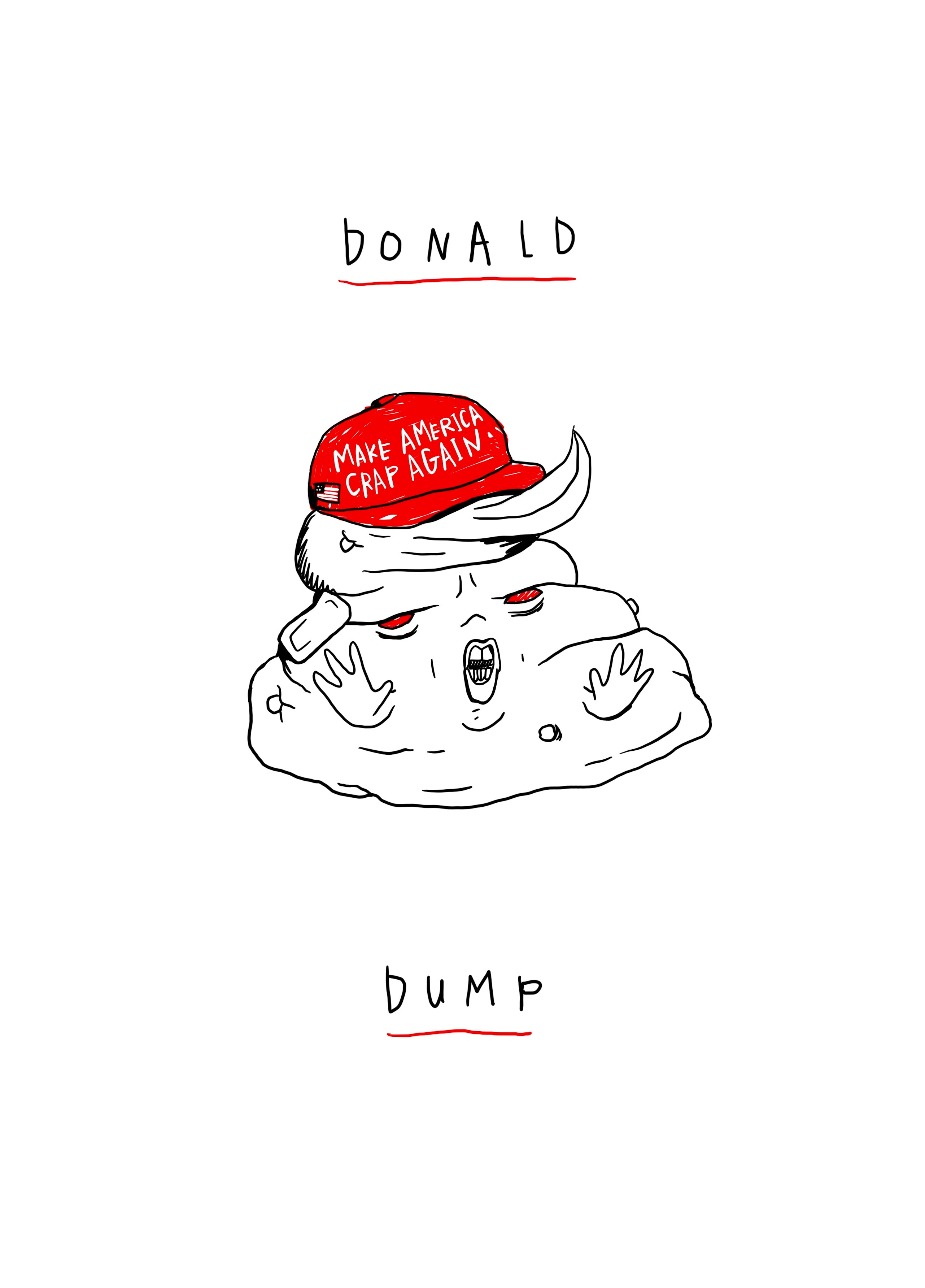 Donald Dump – Scribbler Cards & Gifts