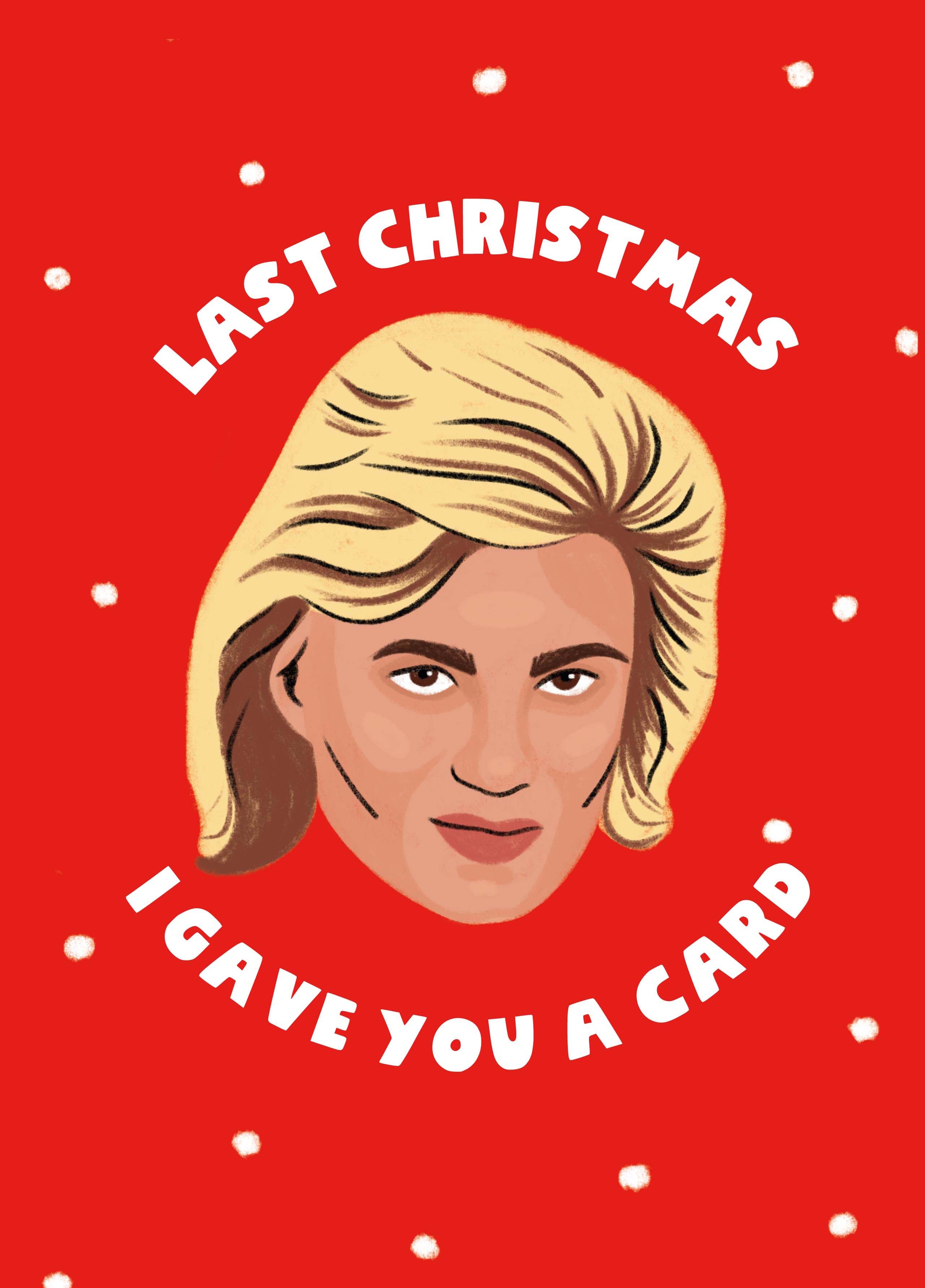 George Michael Last Christmas Card – Scribbler Cards & Gifts