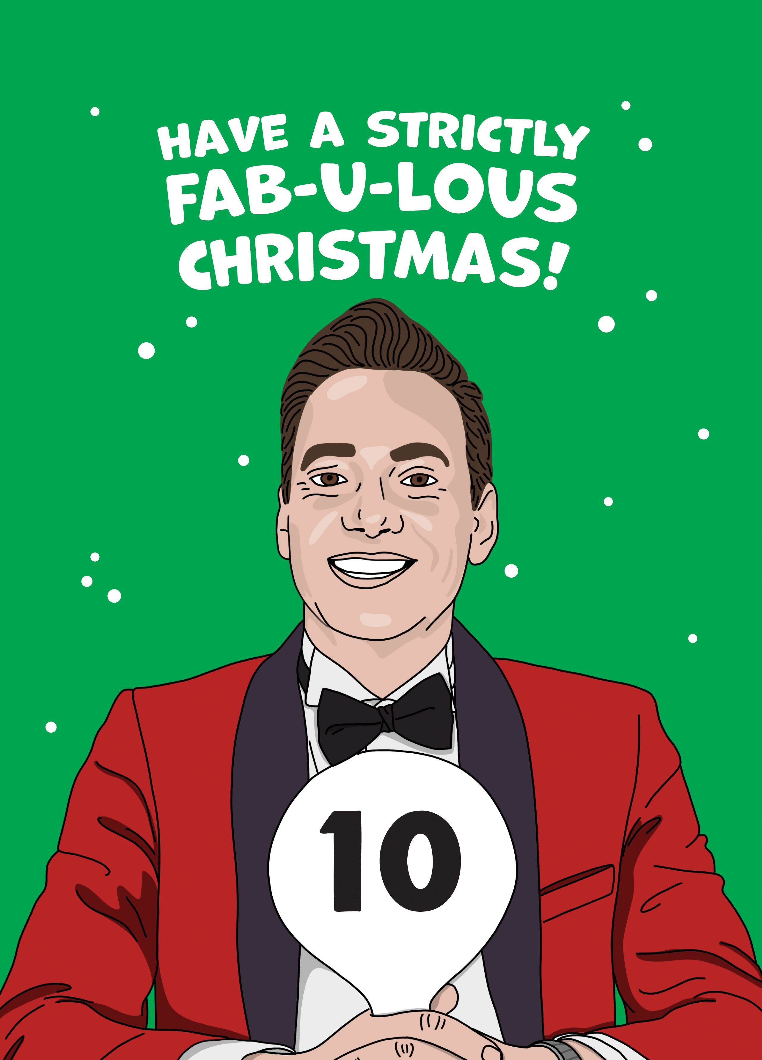 Craig Strictly Fabulous Christmas Card – Scribbler Cards & Gifts