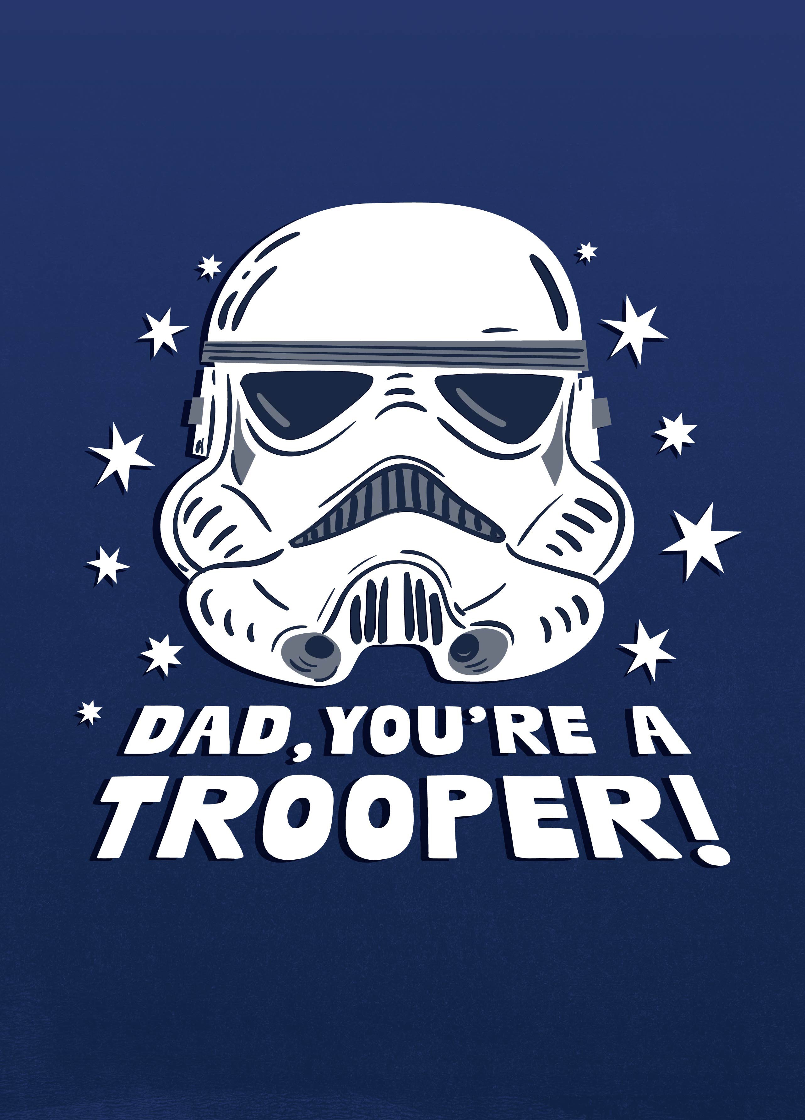 Dad Stormtrooper Father's Day Card – Scribbler Cards & Gifts