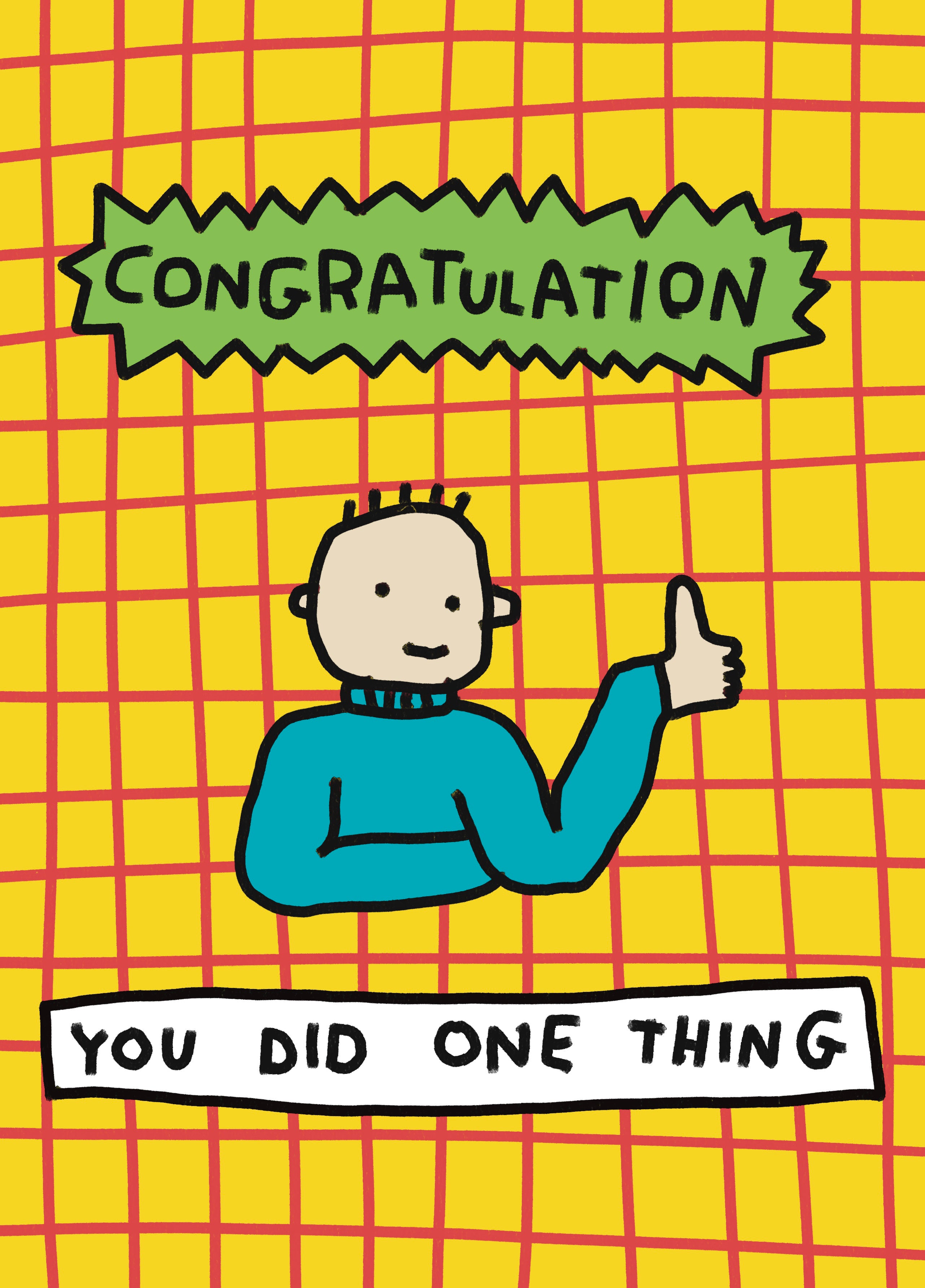 Zoe Bread Congratulation Card – Scribbler Cards & Gifts