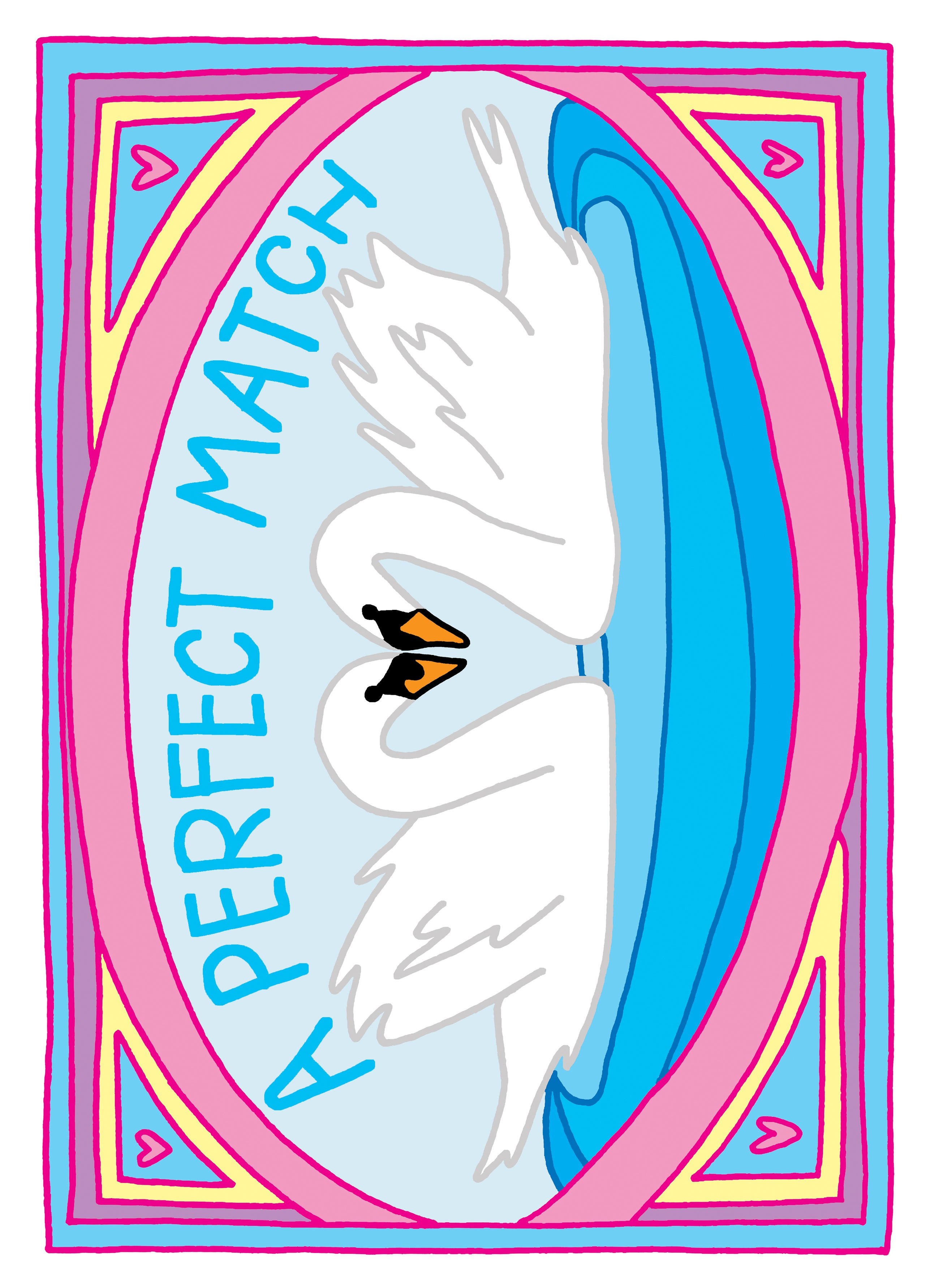 A Perfect Match Wedding Card – Scribbler Cards & Gifts